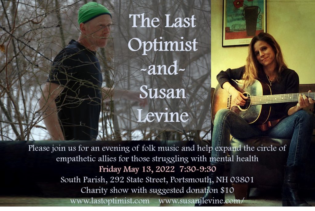 The Last Optimist with Susan Levine – This moment is gone tour | NH ...