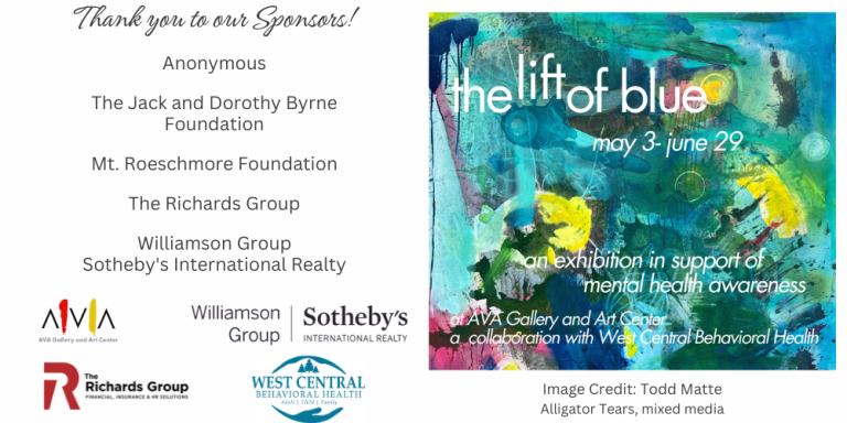 The Lift of Blue: A Group Exhibition in Support of Mental Health ...